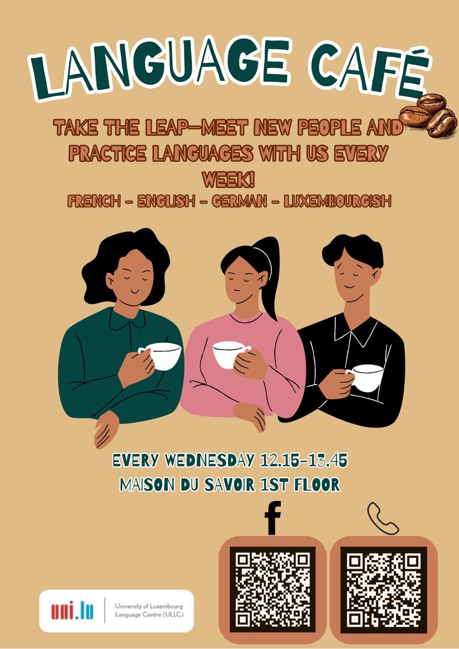 Language Café – Student Events Calendar